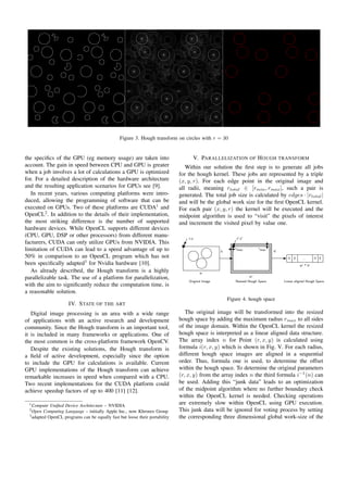 Hough Transform: Serial and Parallel Implementations | PDF