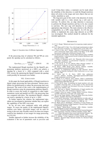 Hough Transform: Serial and Parallel Implementations | PDF