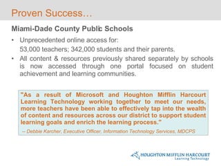 Houghton Mifflin Showcase | PPT