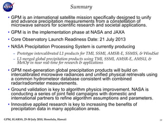 TU2.L10 - NEXT-GENERATION GLOBAL PRECIPITATION PRODUCTS AND THEIR APPLICATIONS | PPT