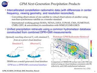 TU2.L10 - NEXT-GENERATION GLOBAL PRECIPITATION PRODUCTS AND THEIR ...