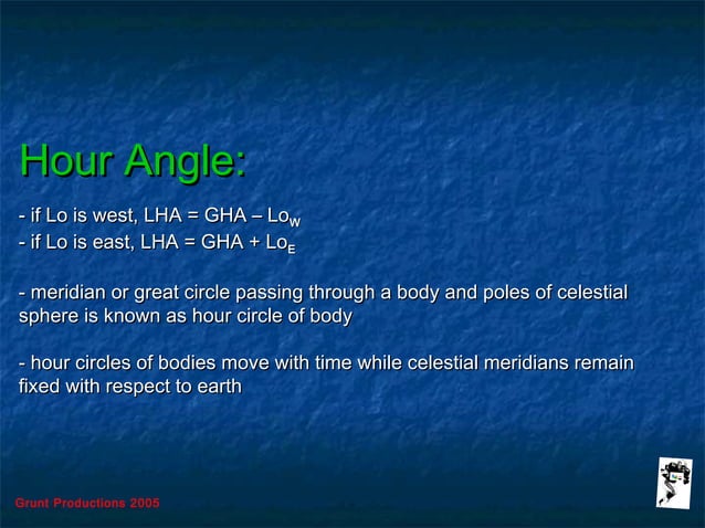 Hour angles and aries lrg | PPT | Geography | Science