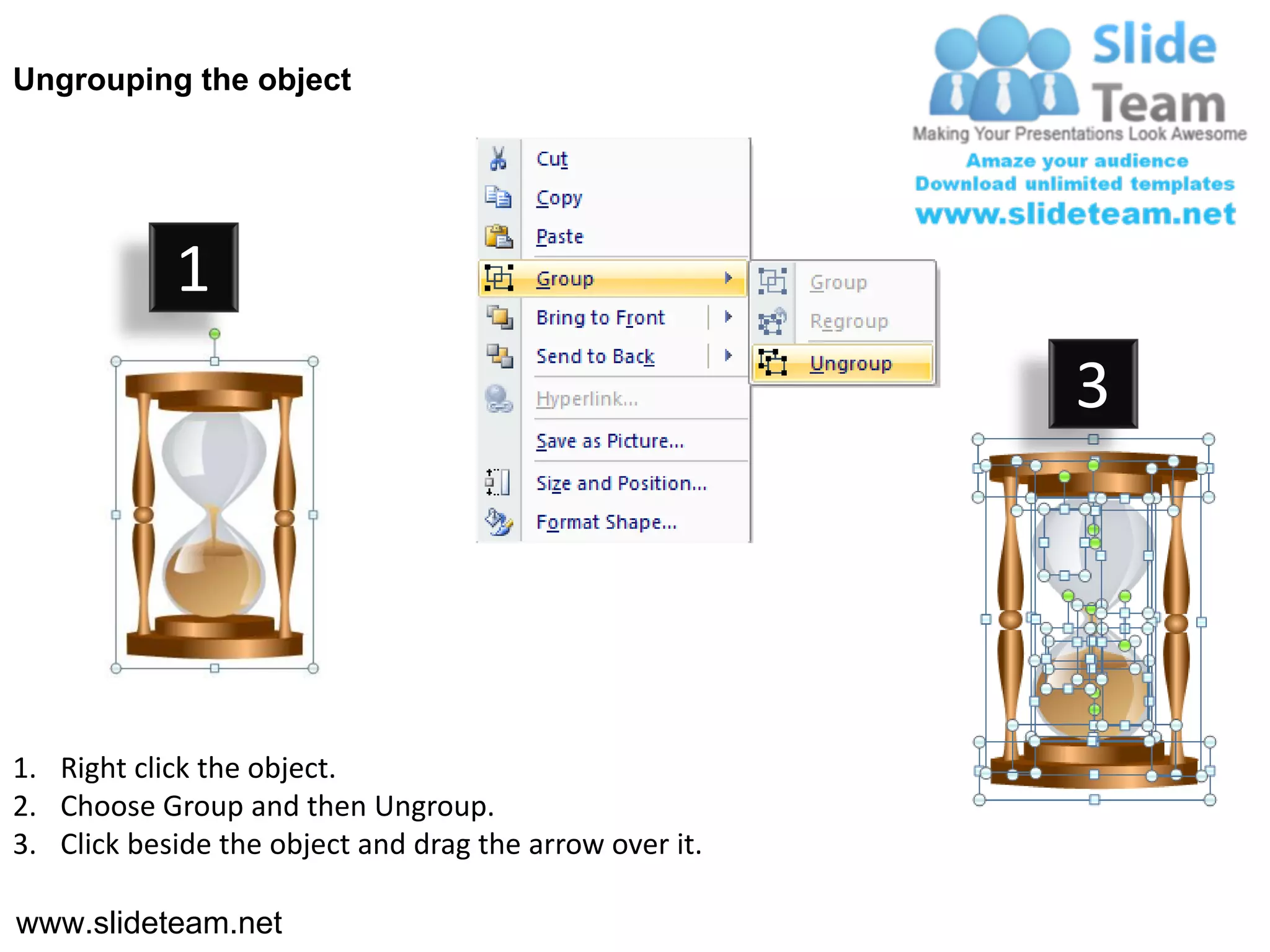 Hourglass design 2 powerpoint ppt slides. | PDF | Computer Animation ...