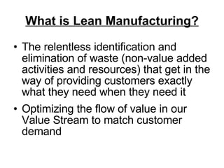 Hourly Lean Introduction | PPT