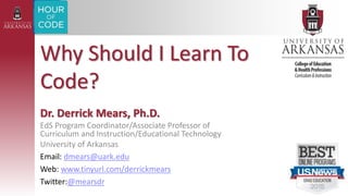 Teaching Coding in the Classroom | PPTX