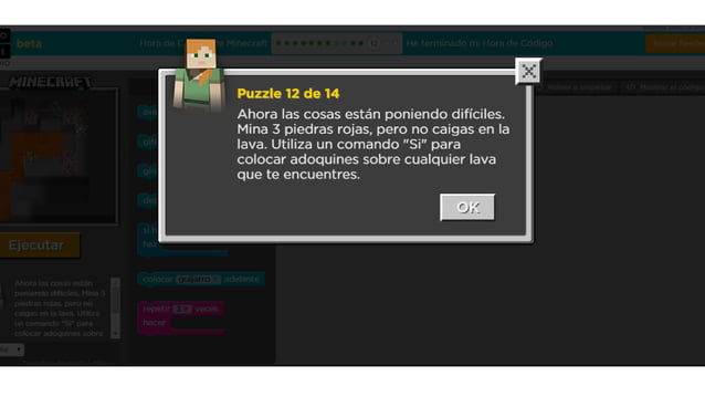 My Hour of code Minecraft | PPT