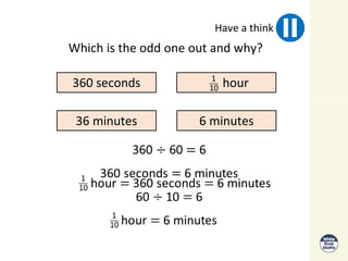 Hours minutes and seconds .pptx