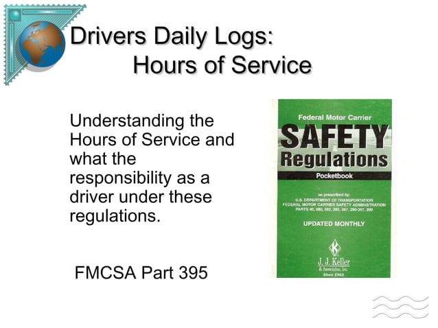 Hours of service regulations | PPT