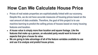 Data Mining Neural Network for House Price Prediction | PPTX