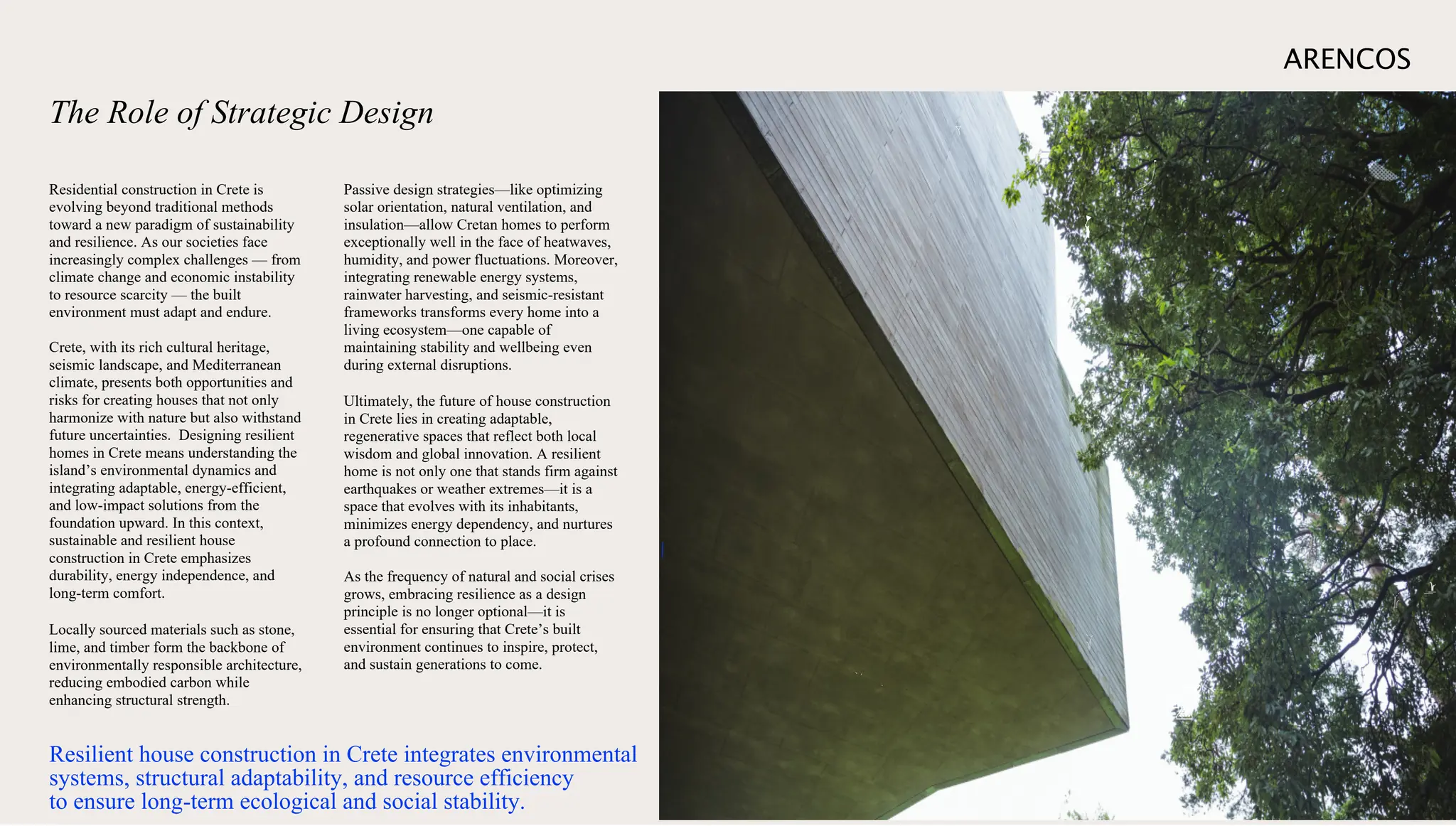 House Construction in Crete: Building Sustainable, Elegant Houses that ...