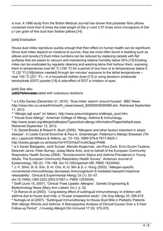 House Dust Mite | PDF