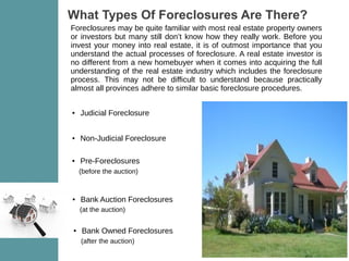 Foreclosure Guide | ODP