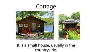 Different types of houses and dwellings.pptx | Home Insurance | Insurance