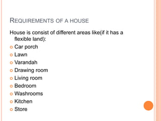 House and types | PPTX