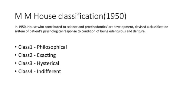 house classification for behavior management of patient.pptx