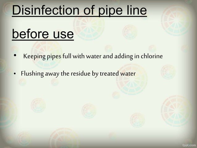 House connection from mains, laying and joints in pipes | PPTX | Water ...