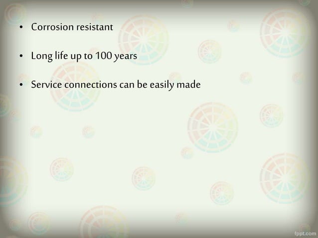 House connection from mains, laying and joints in pipes | PPTX | Water ...