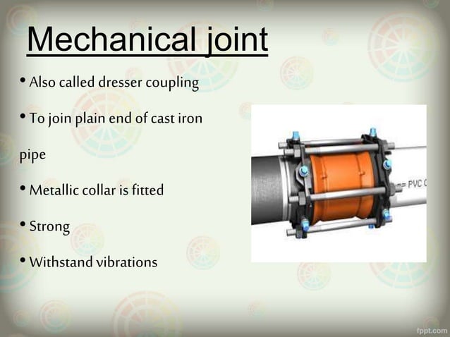 House connection from mains, laying and joints in pipes | PPTX | Water ...