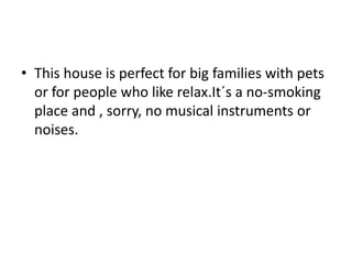 House descriptions int1ºf g | PDF