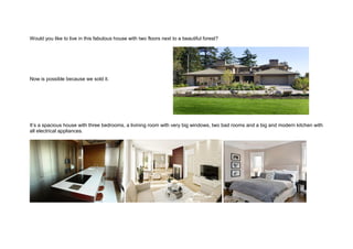 House descriptions int1ºf g | PPT