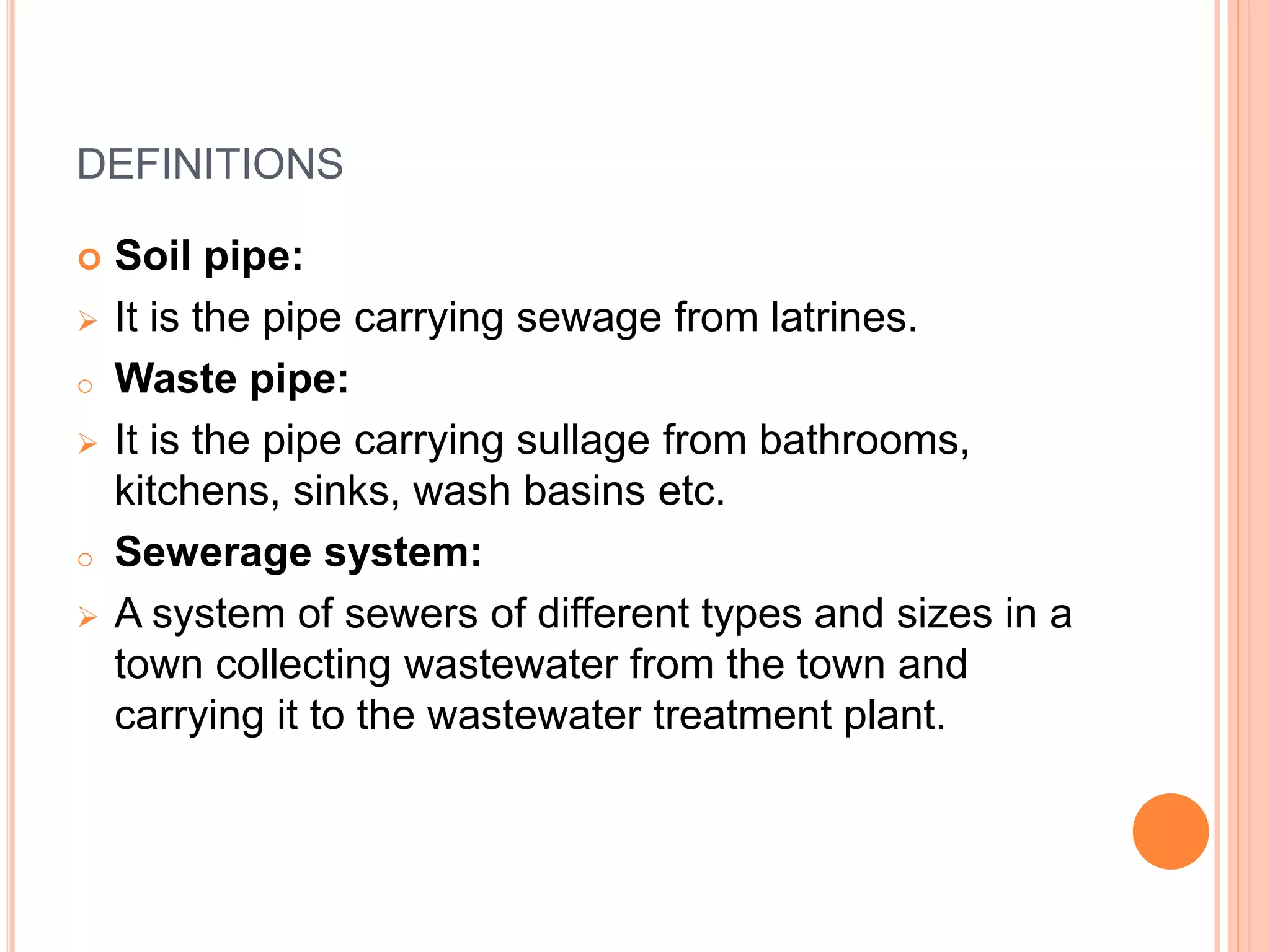 House drainage system | PPTX