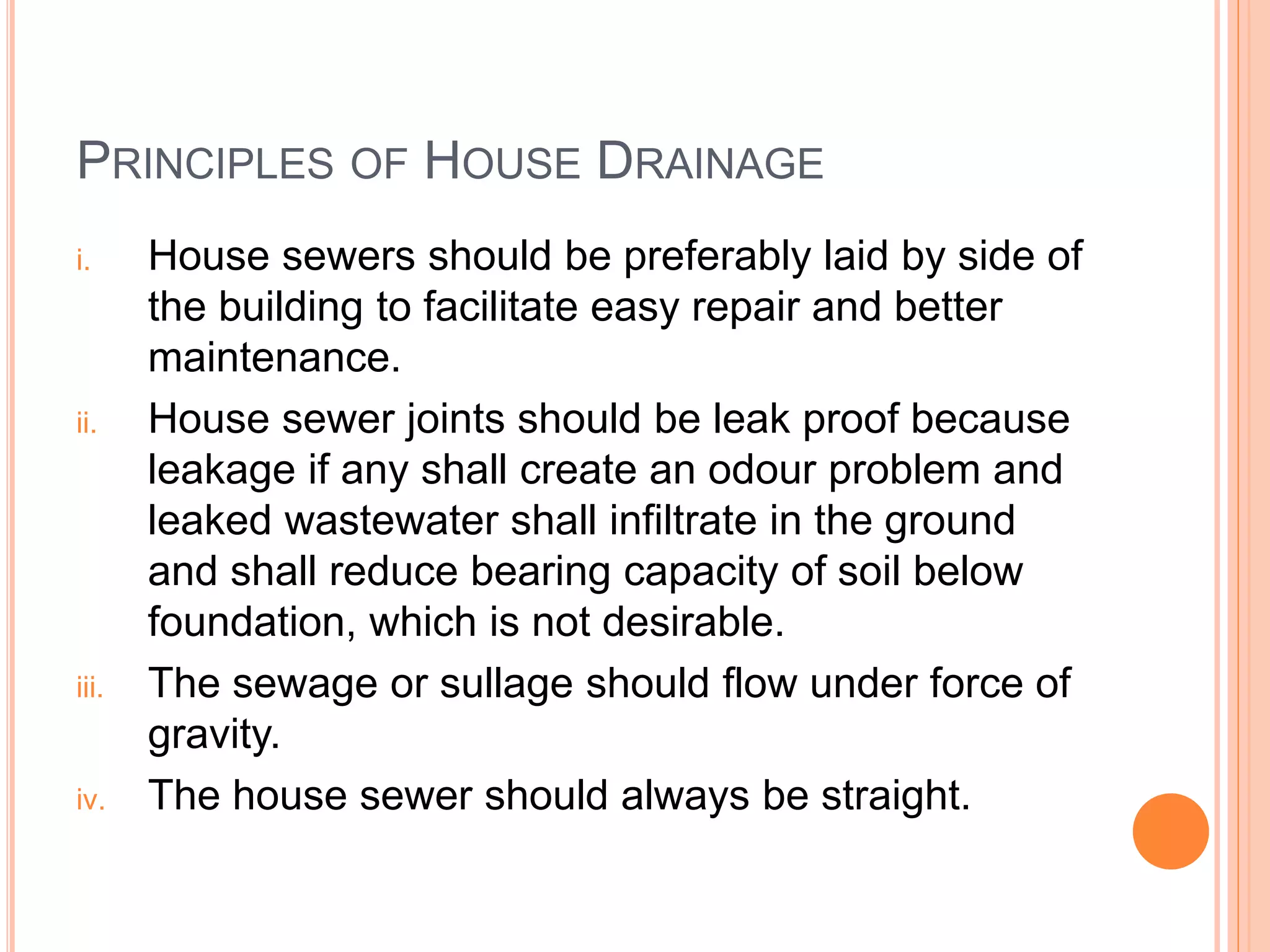 House drainage system | PPTX