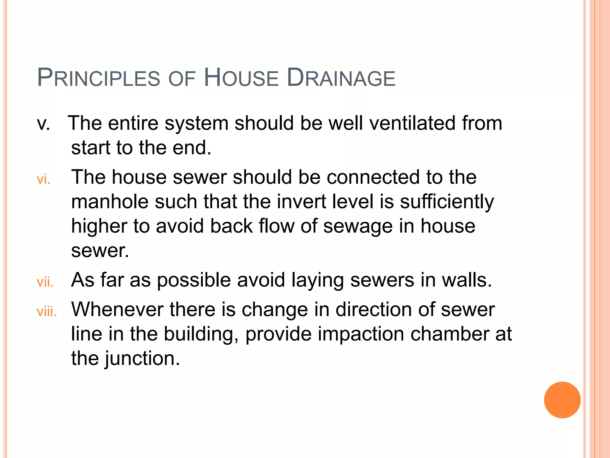 House drainage system | PPTX