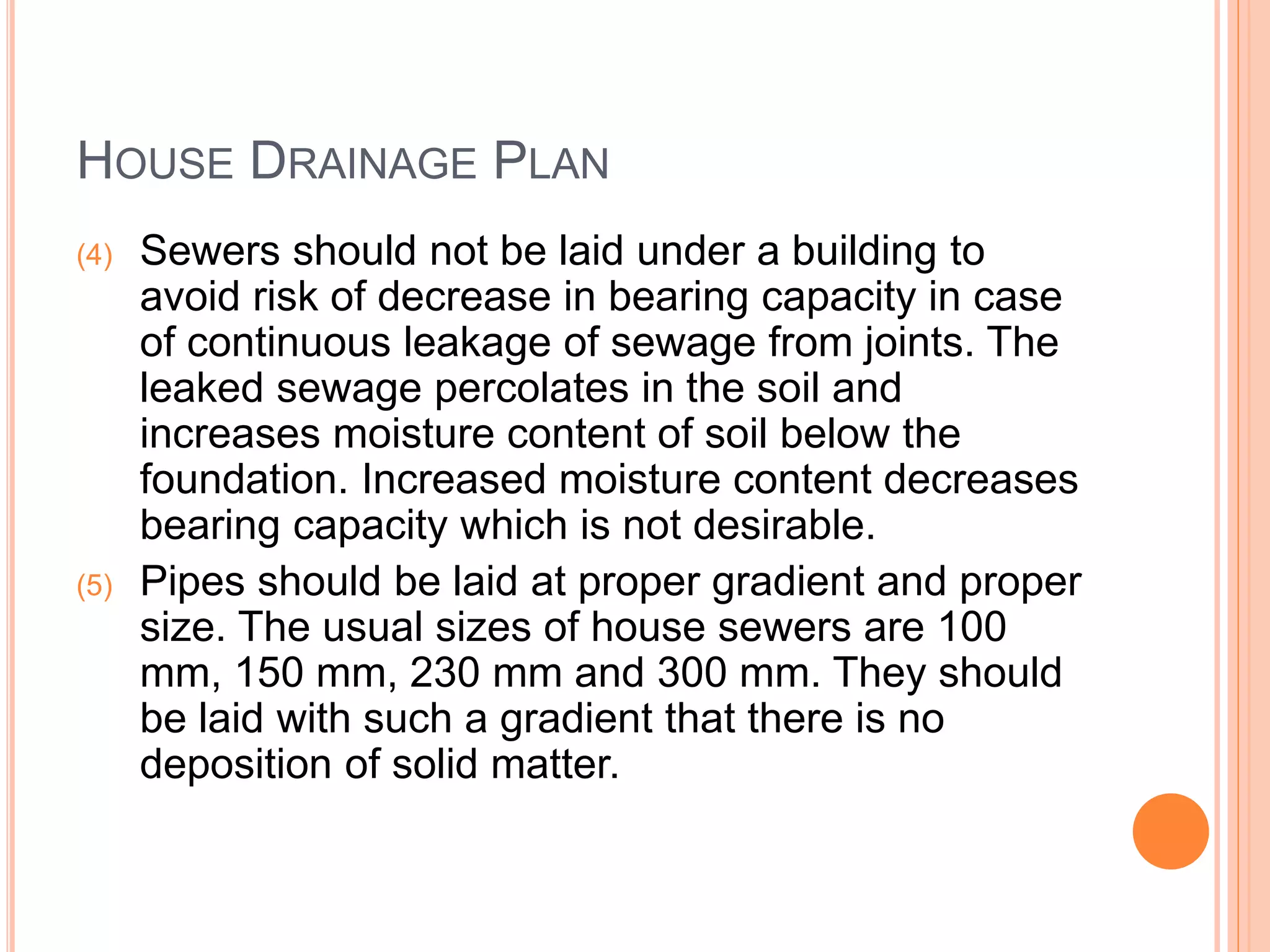 House drainage system | PPTX