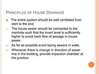 House drainage system | PPTX