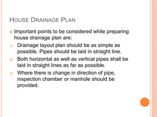 House drainage system | PPTX