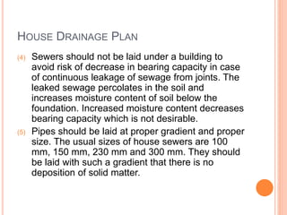 House drainage system | PPTX