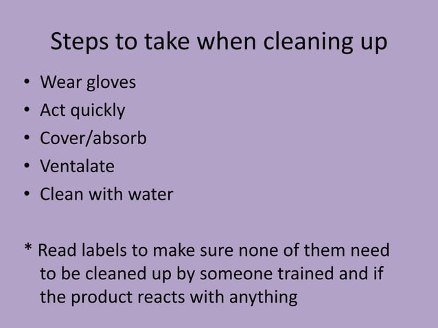 Household chemical safety!! | PPT