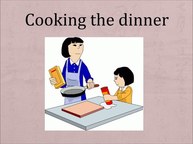 Household chores | PPT | Cooking | Food & Drink