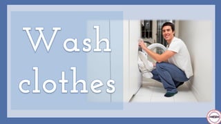 Household chores - English vocabulary | PDF