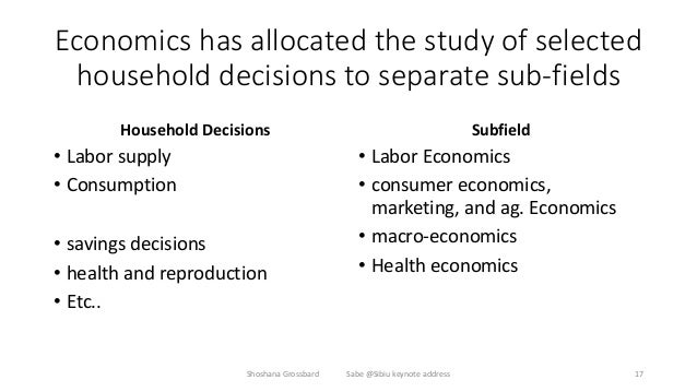 Household economics keynote sep 4 2015 edited sept 10