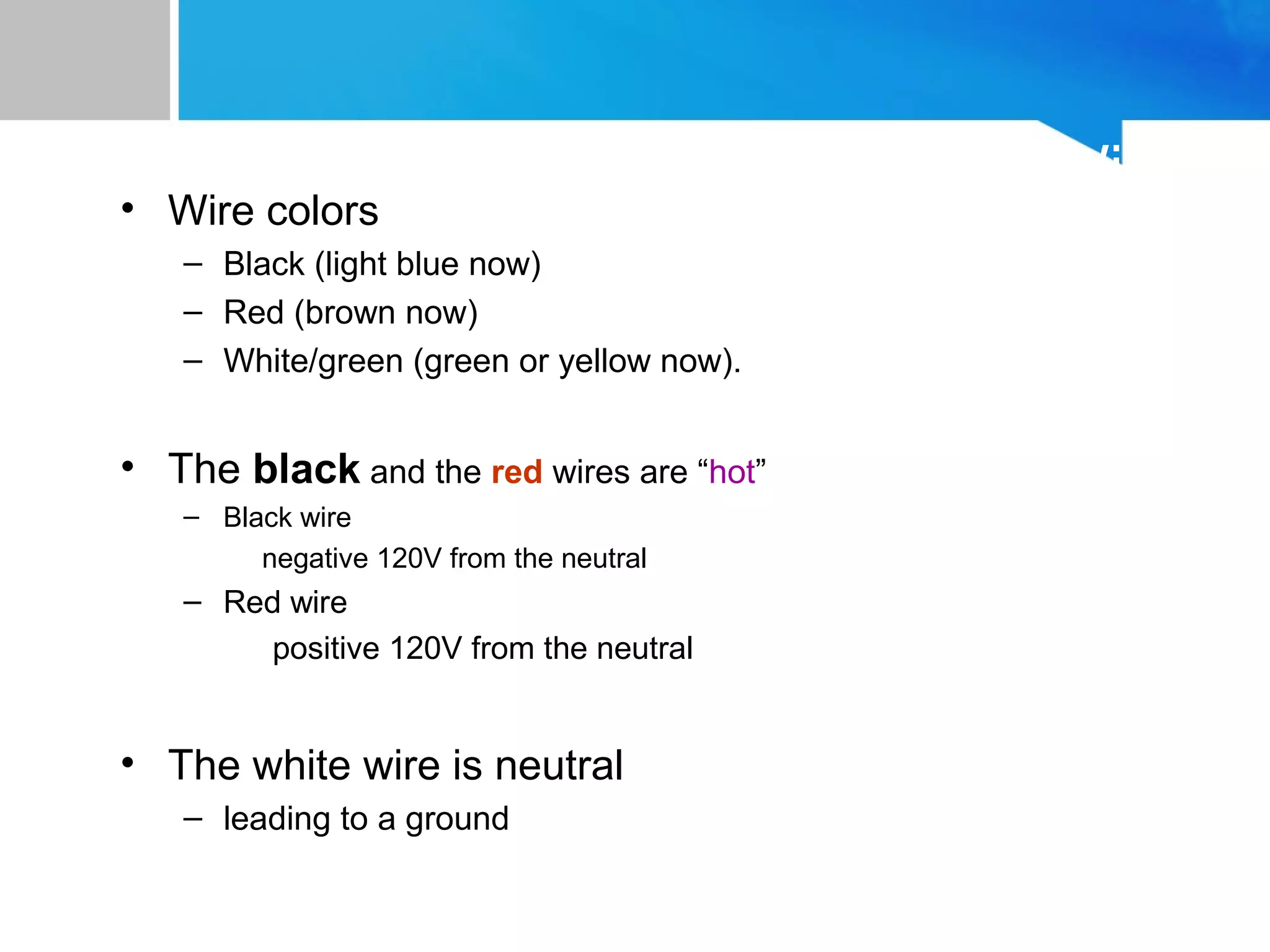 Household wiring | PPT