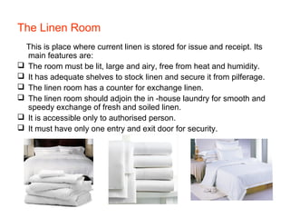 Layour of Housekeeping Department | PPT