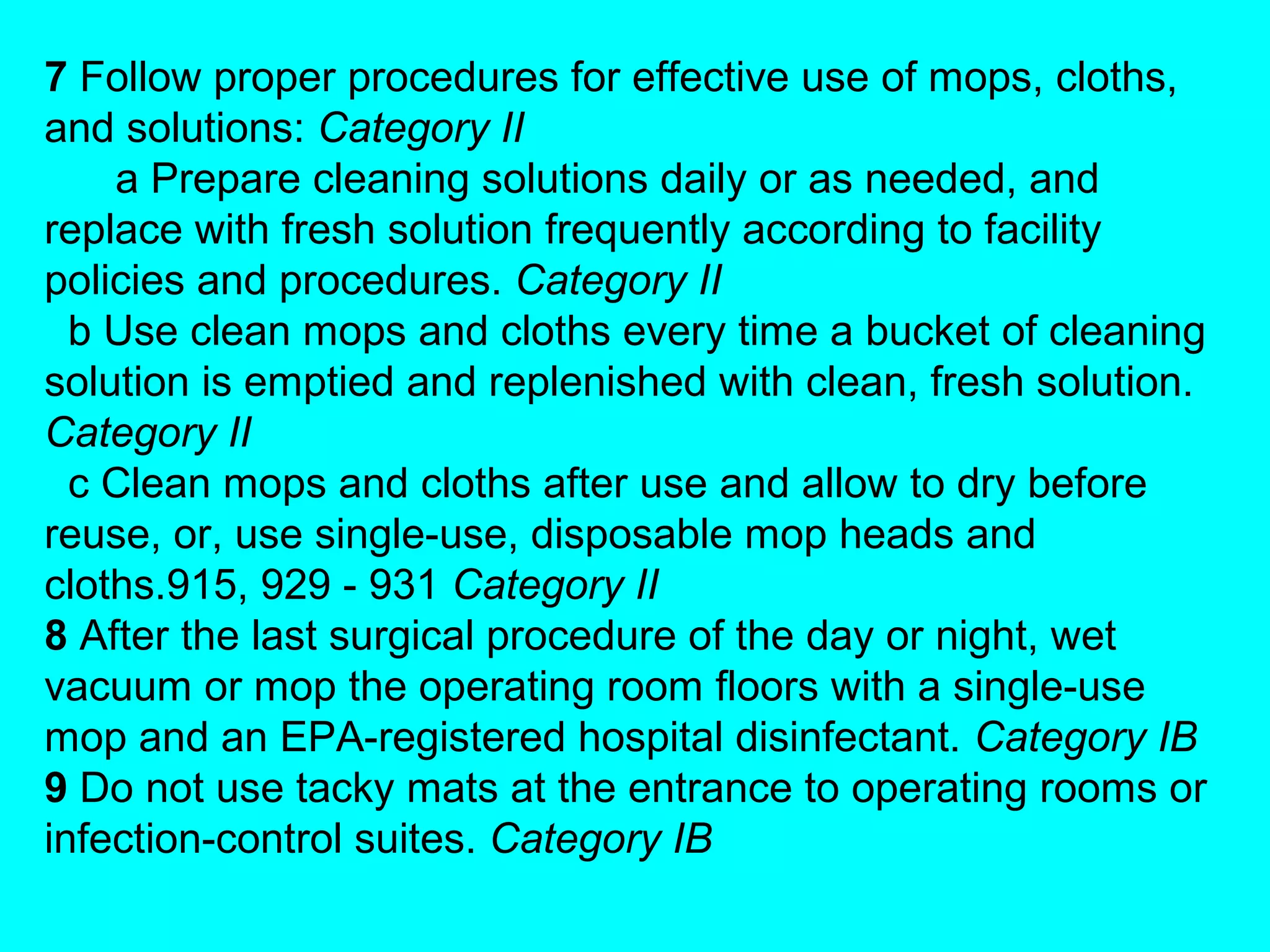 House Keeping | PPT