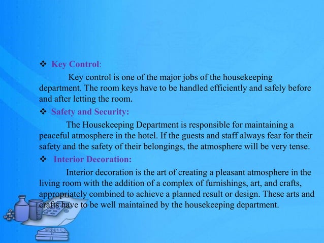 Housekeeping importance and function | PPTX