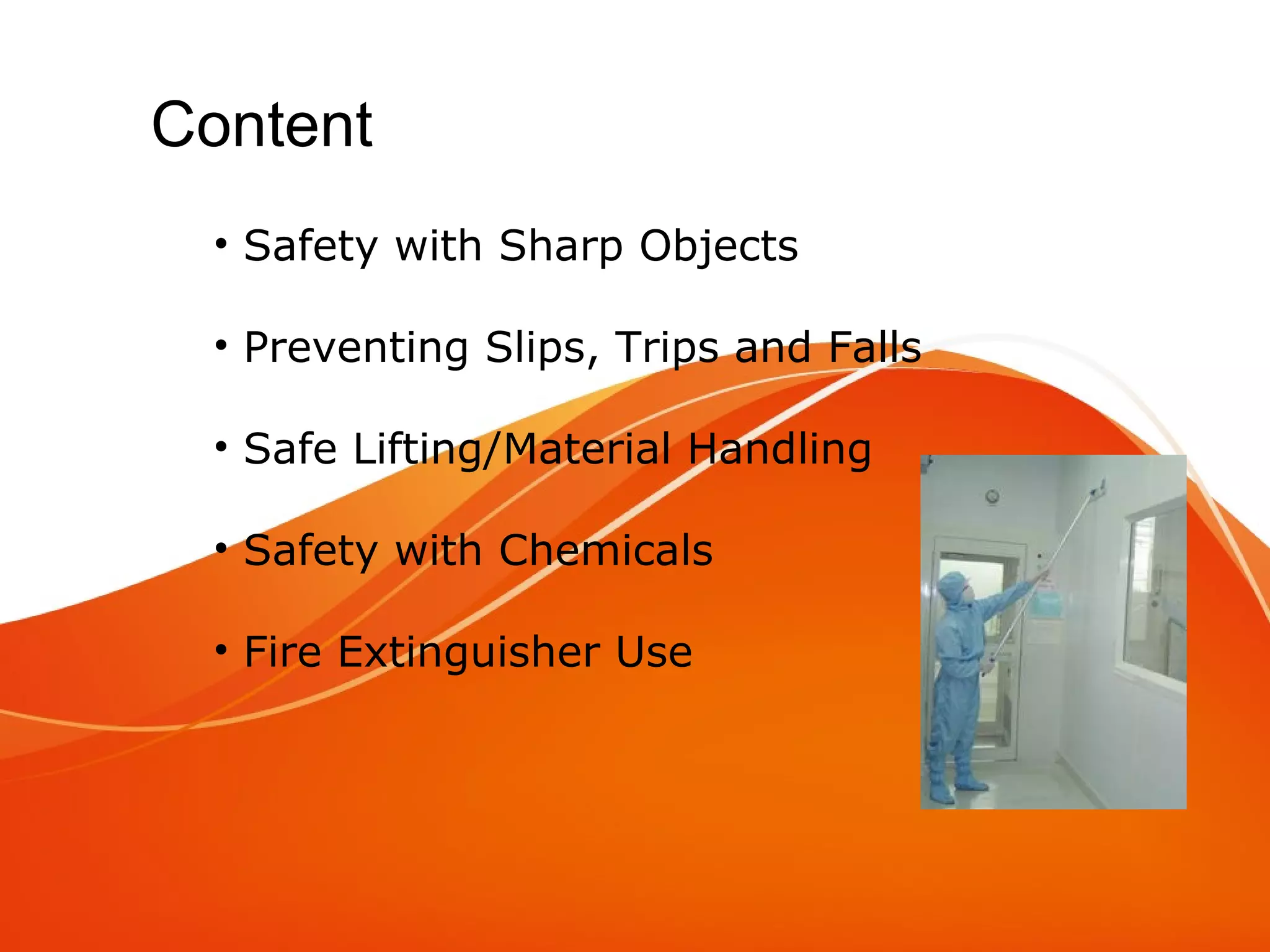 Potential Hazards Safety Equiptment in Housekeeping | PPT