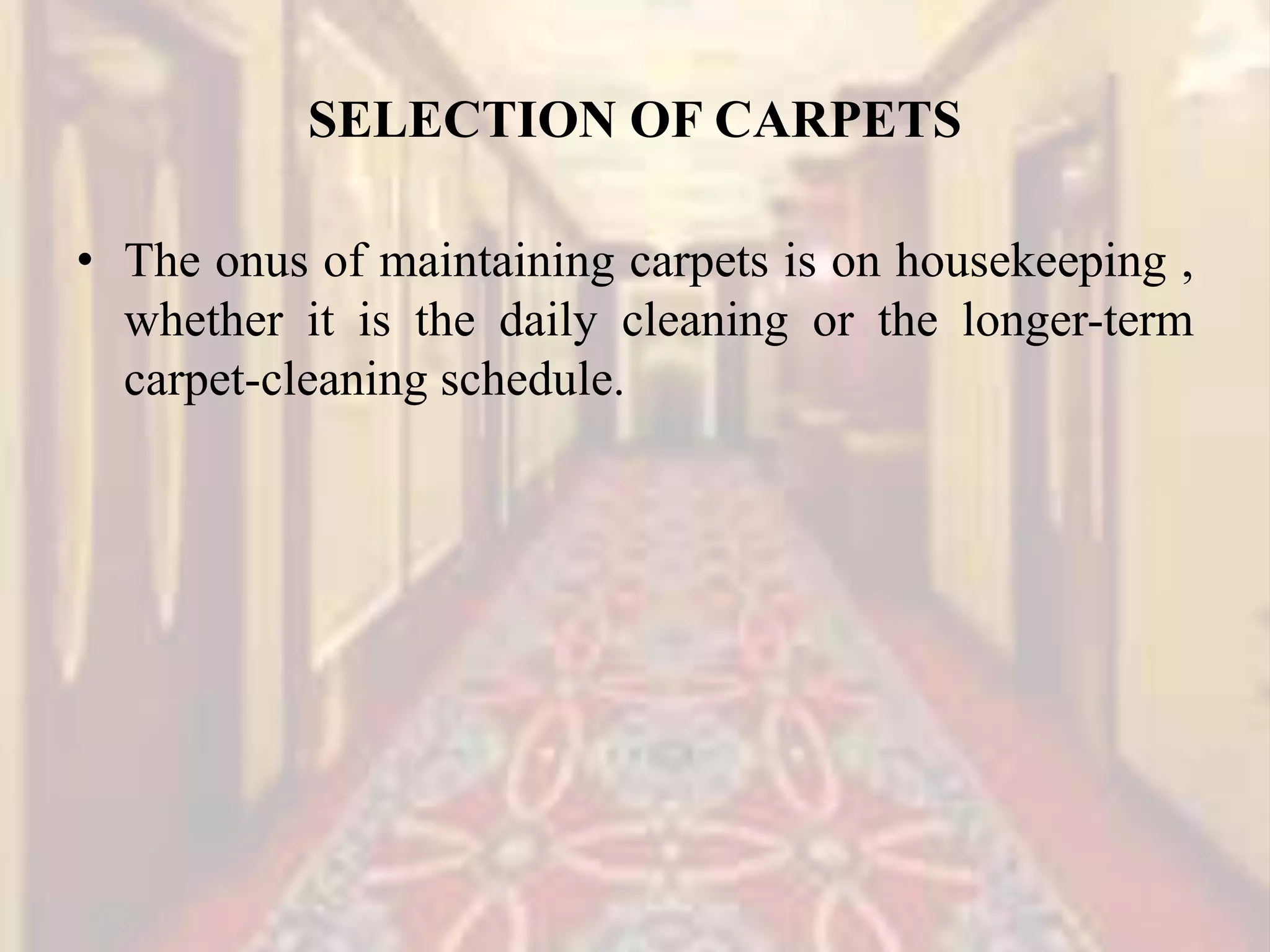 Carpets | PPTX