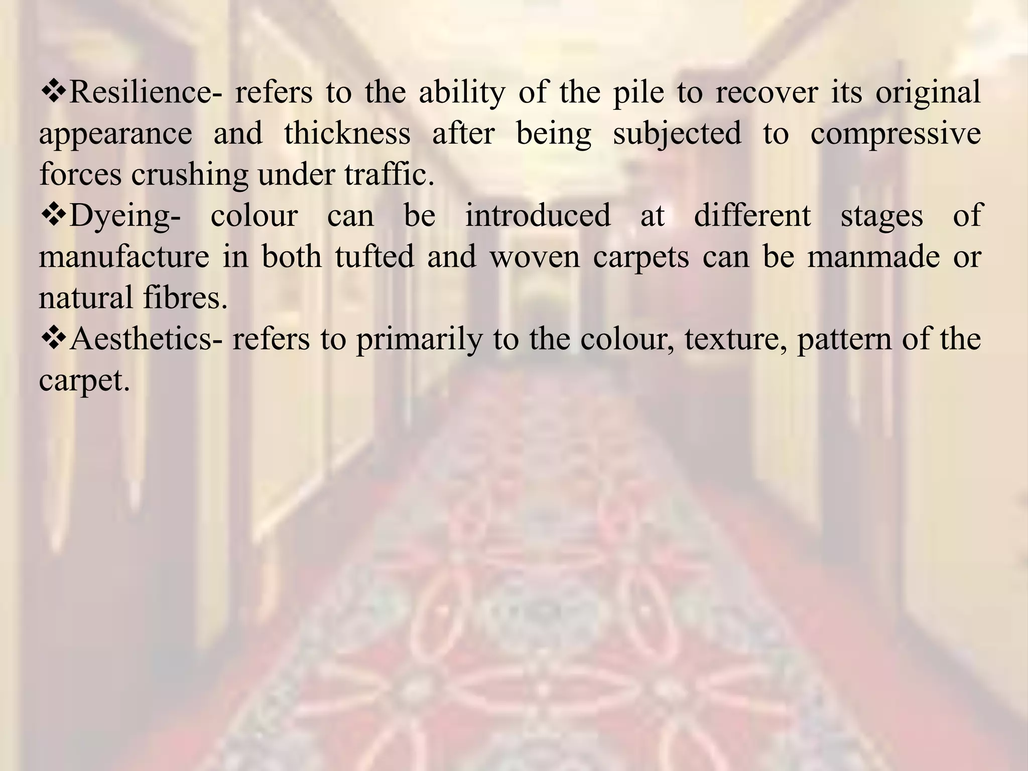 Carpets | PPTX