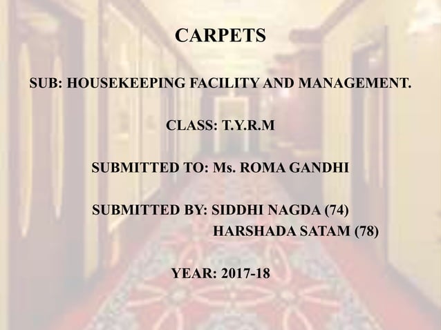 Carpets | PPTX
