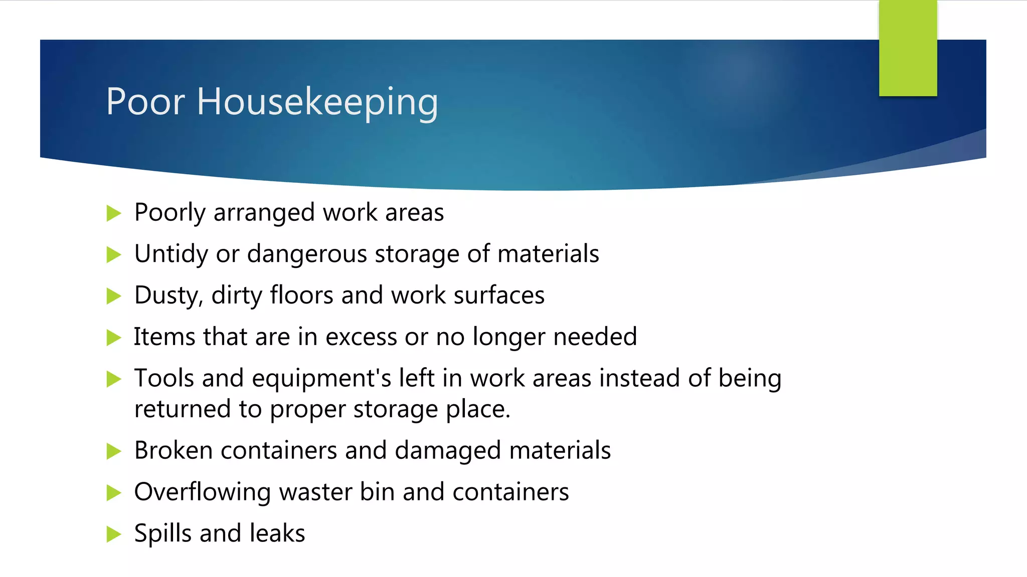 Housekeeping | PPTX