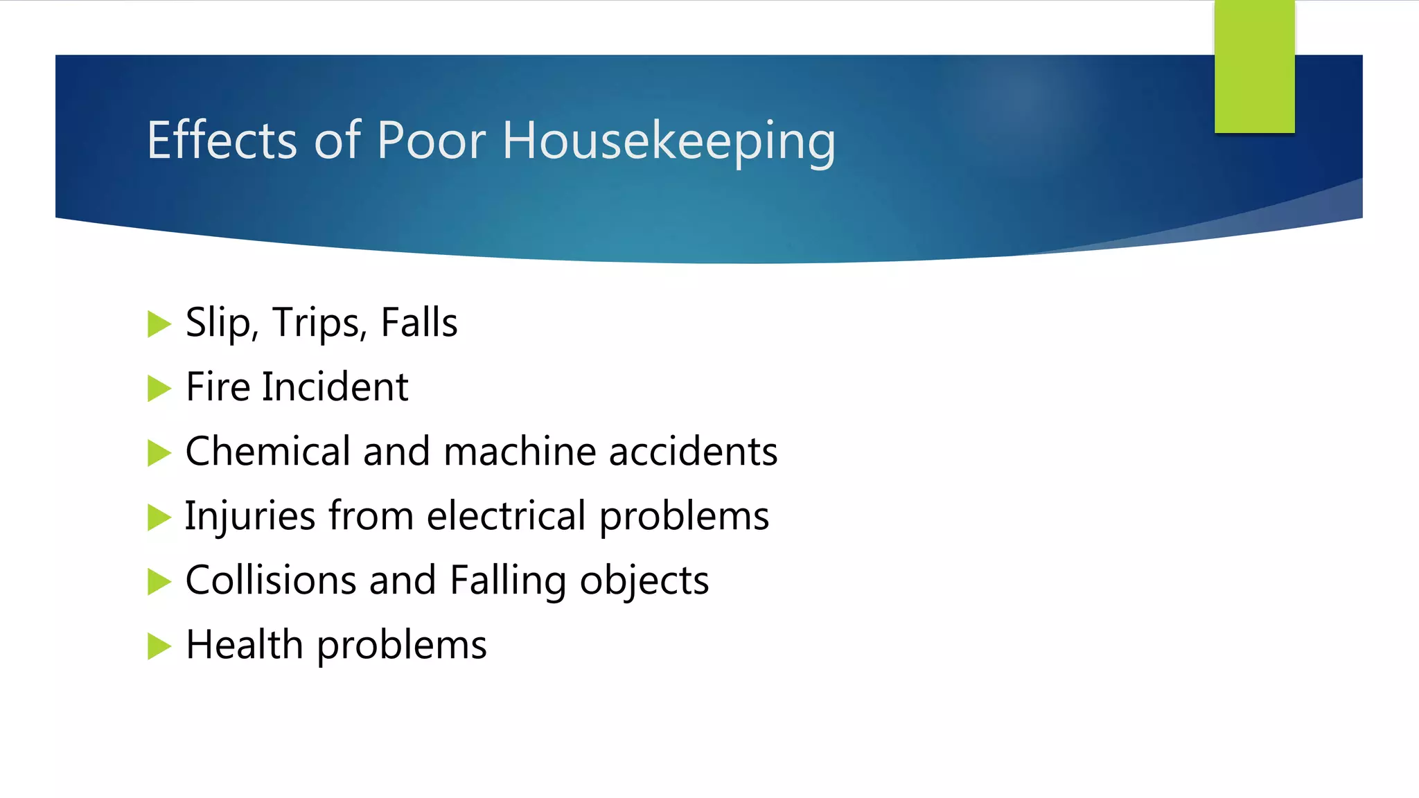 Housekeeping | PPTX