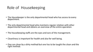 Housekeeping | PPTX | Bath and Shower | Personal Care