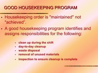 House Keeping.ppt