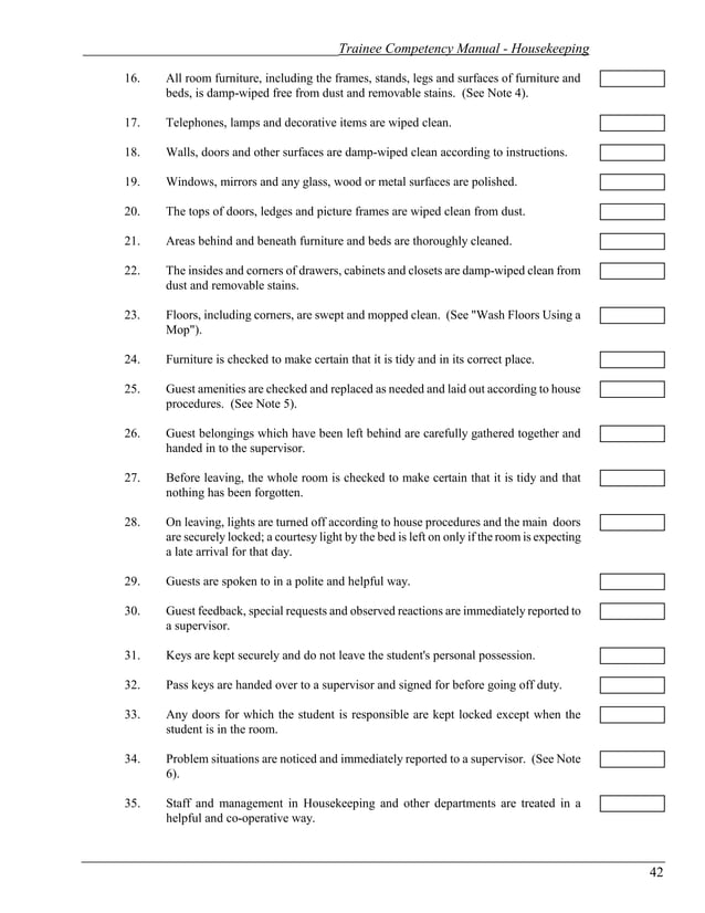 Housekeeping-Competency-Manual.pdf | Bath and Shower | Personal Care