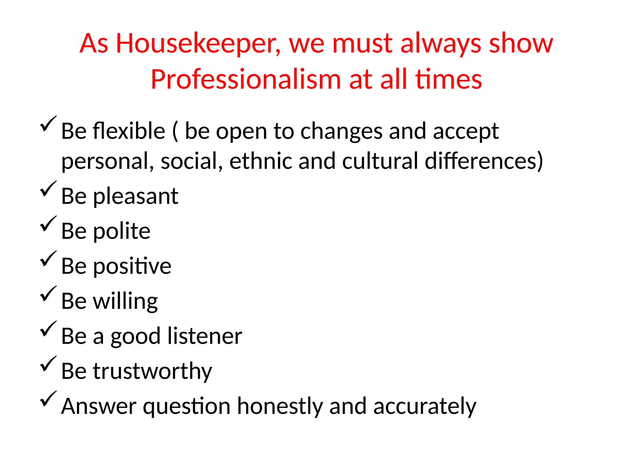 Housekeeping-ProfileHousekeeping-Profile.pptx