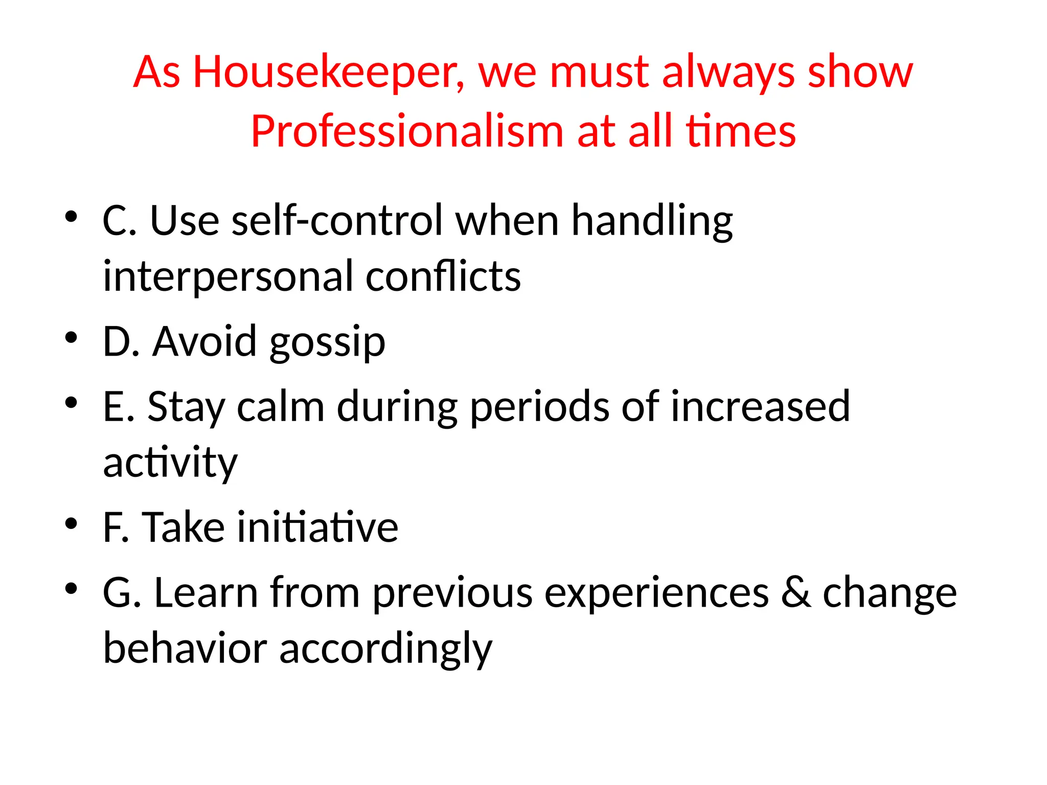 Housekeeping-ProfileHousekeeping-Profile.pptx